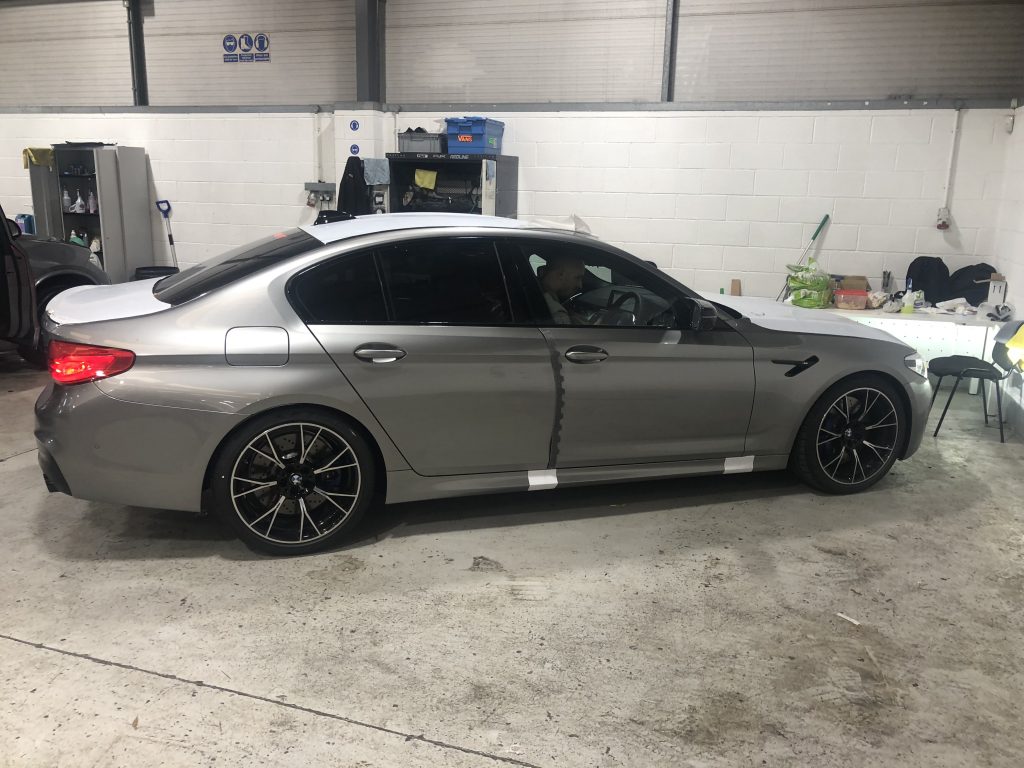 BMW M5 Competition insurance approved S5 tracker - AV Solutions
